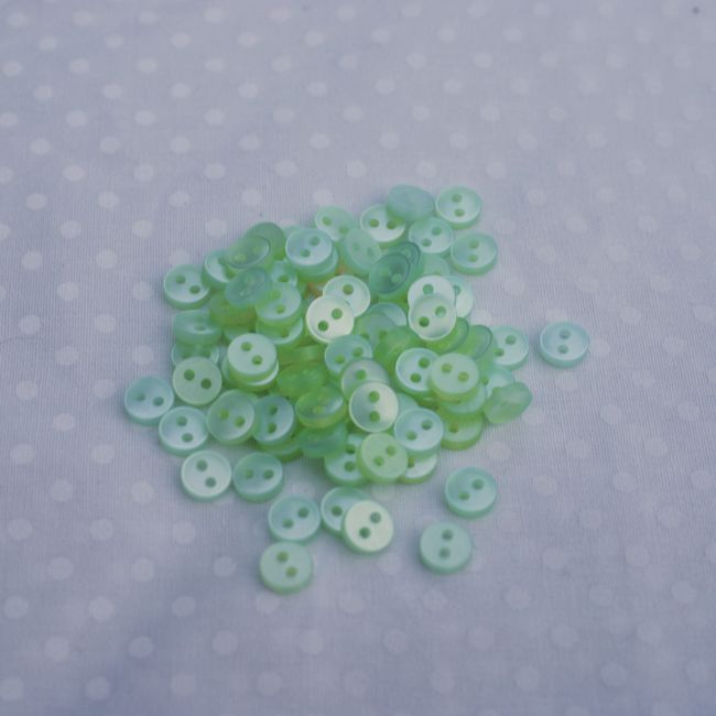 10 Tiny Doll Buttons - CoolCrafting