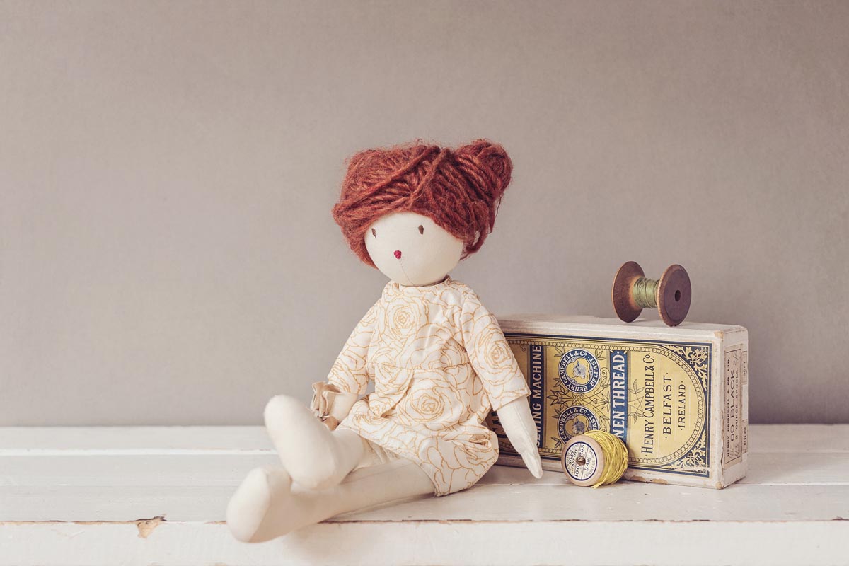 Make Me Mae Doll Kit (no stuffing) - CoolCrafting