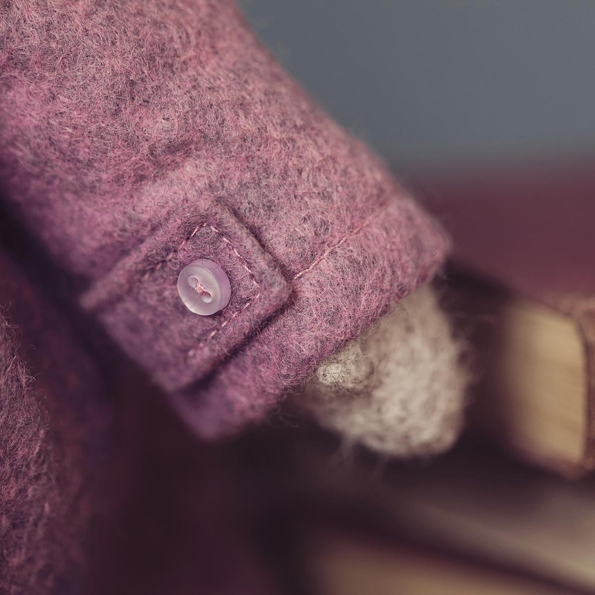 Luna Lapin's Raglan Sleeve WoolFelt Coat and/or Dress - CoolCrafting