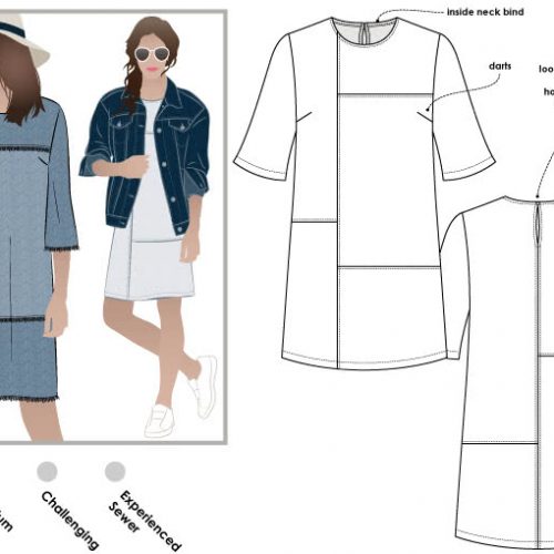 Anais Woven Dress Style Arc - CoolCrafting