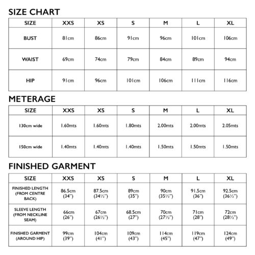 Berlin Coat Paper Pattern by Tessuti - CoolCrafting