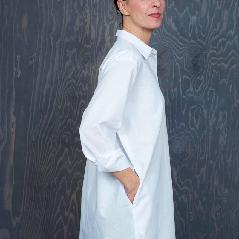 Oversized Shirt Paper Pattern by Assembly Line - Extended Sizes ...