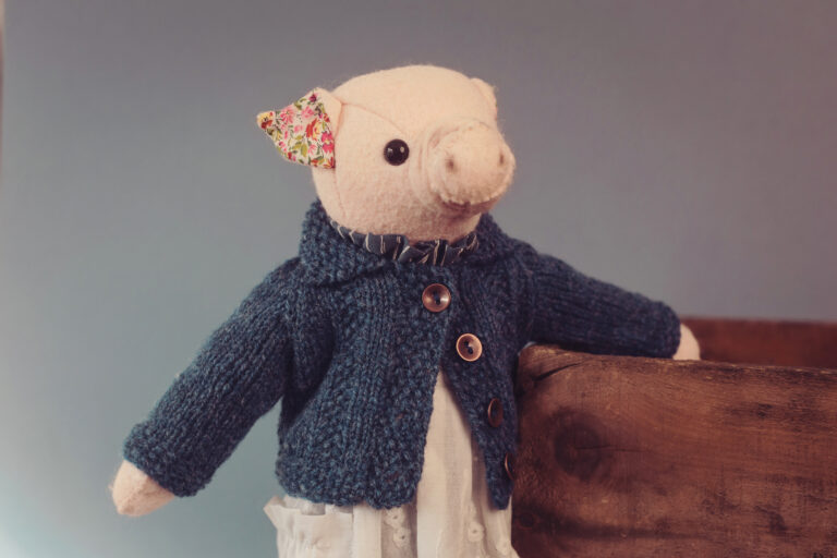 The Rita Jeans Cardigan - Granny Lapin's Knitted Treasure - CoolCrafting